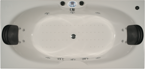 Stačiakampė masažinė vonia Victory Spa Euphoria 190x90